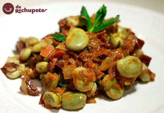 Recetas con habas, caseras y fáciles - De Rechupete