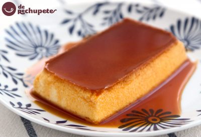 Flan casero de nata