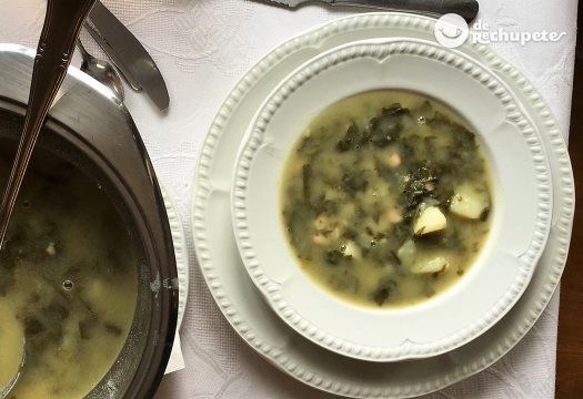 Caldo gallego. Receta tradicional gallega