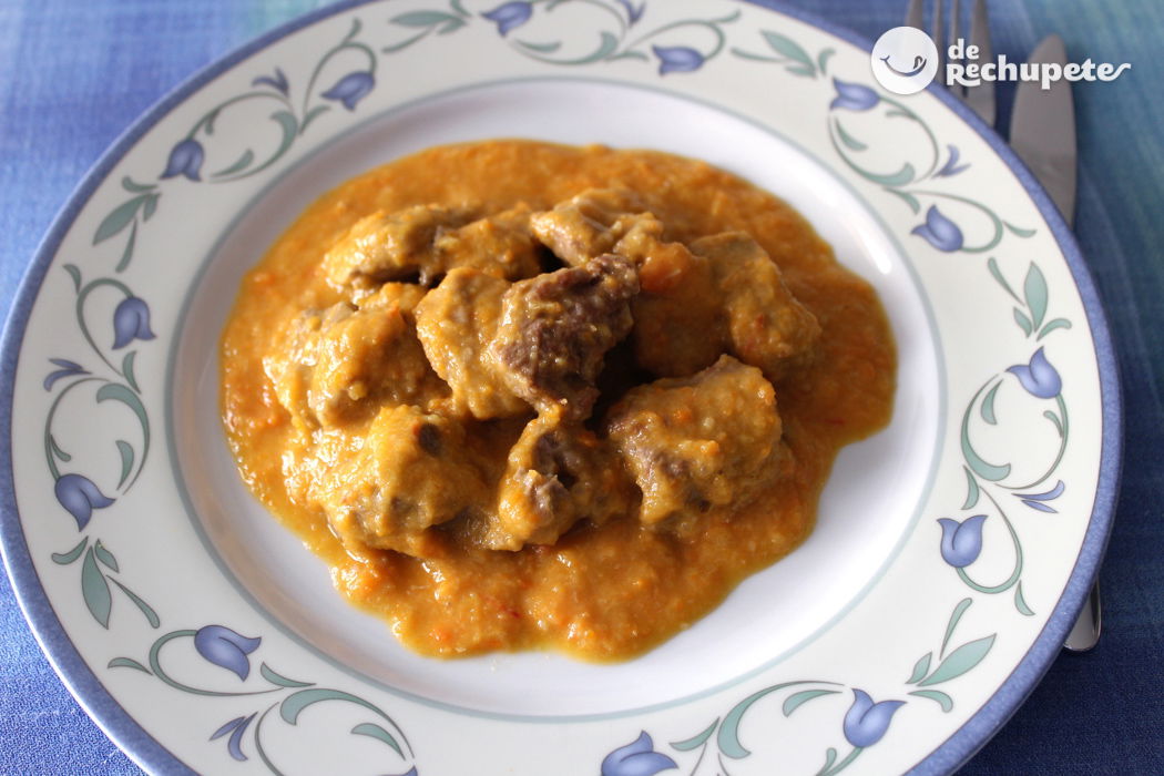 Cómo hacer ternera en salsa. Receta fácil paso a paso - De Rechupete