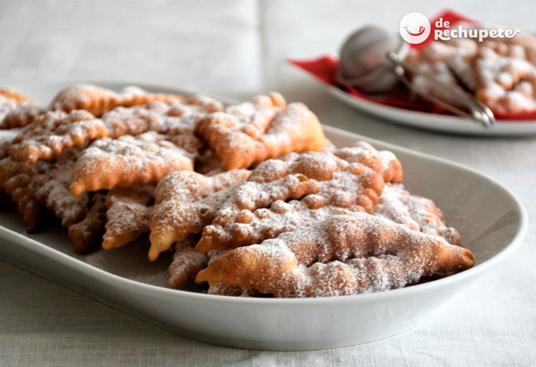 Cómo hacer galani italianos. Receta veneciana de Carnaval - De Rechupete