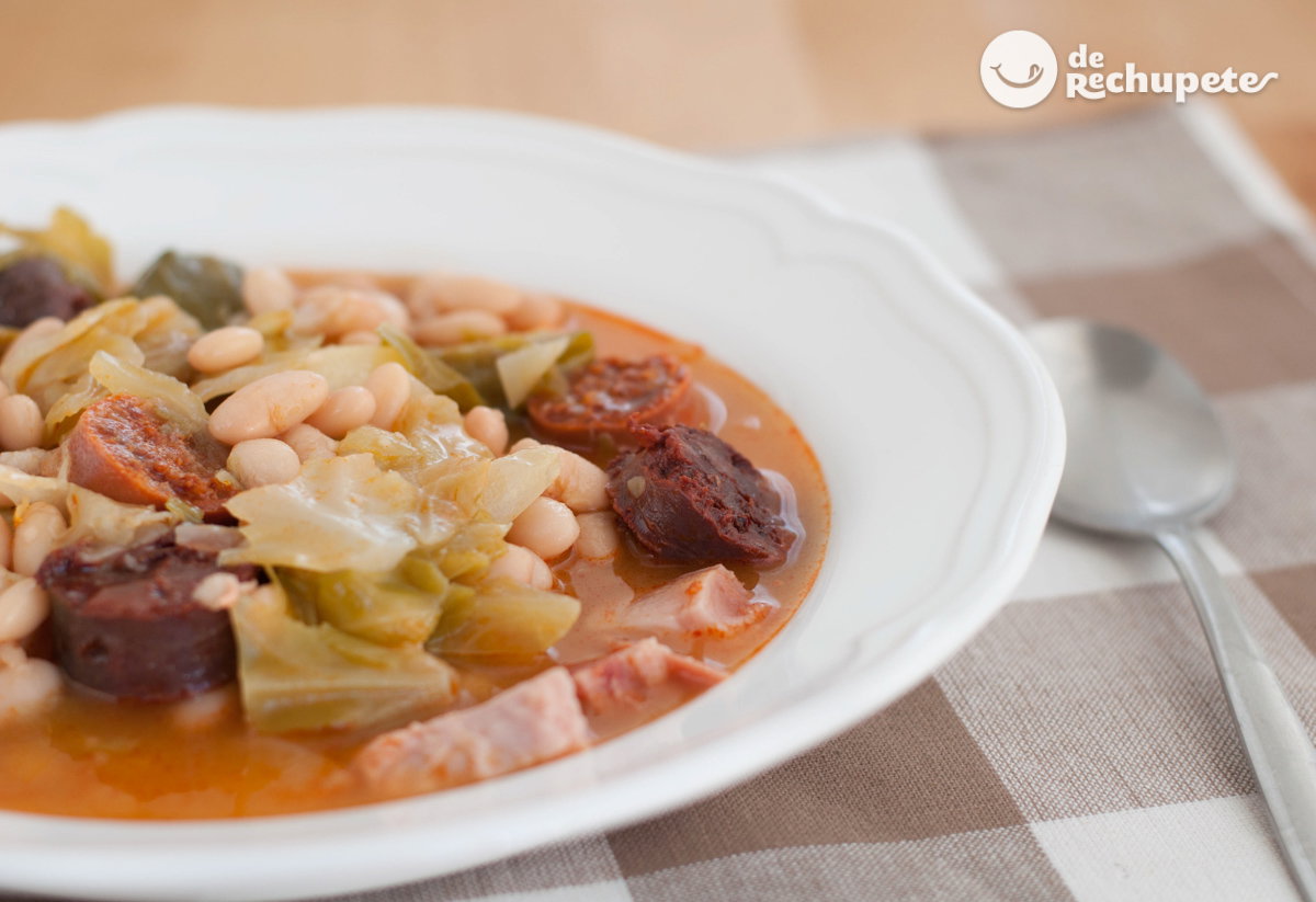 Cómo hacer pote asturiano. Receta tradicional paso a paso