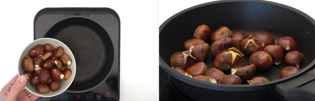 Cómo hacer castañas asadas al horno, sartén o microondas - De Rechupete