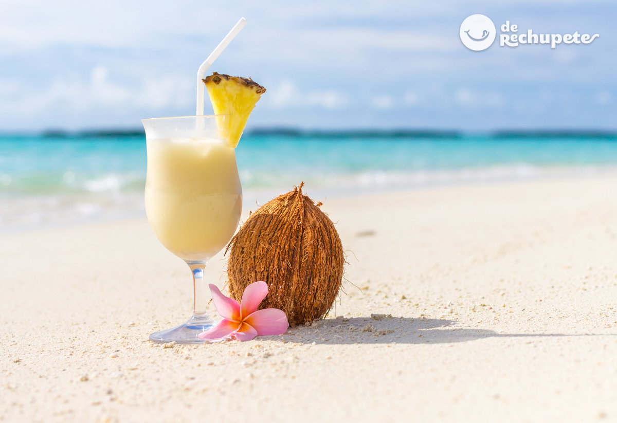 Piña colada. Receta de un cóctel fácil y refrescante - De Rechupete