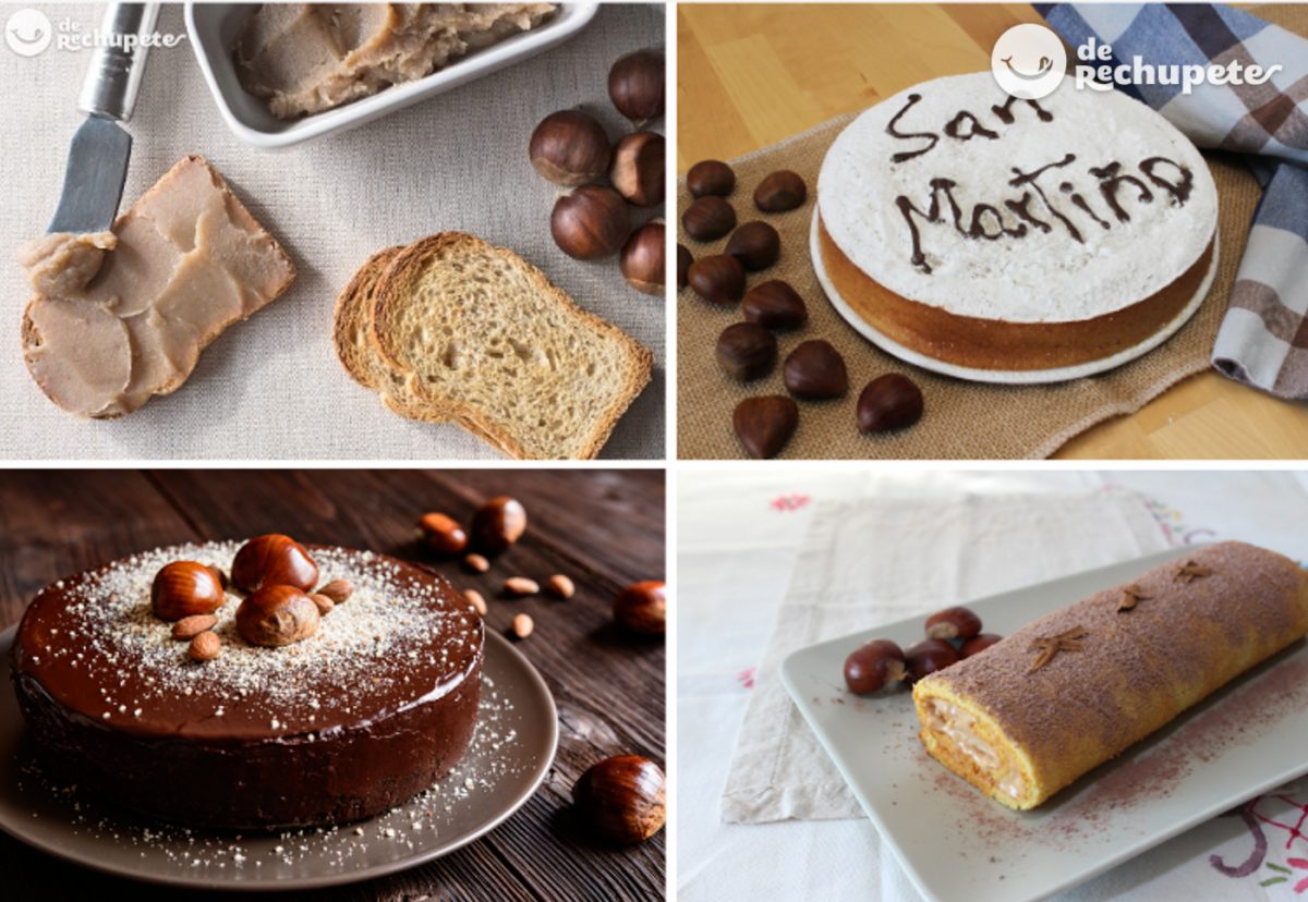 Postres con castañas. 15 recetas para cocinar en Otoño - De Rechupete