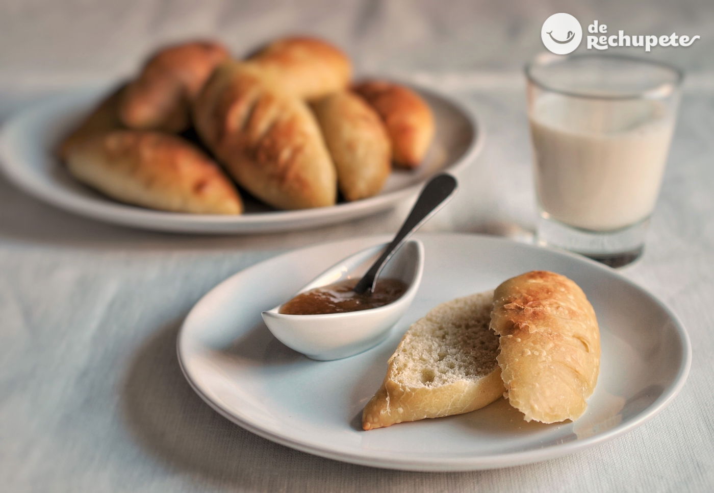 Pan de Viena casero. Receta de panecillos dulces paso a paso - De Rechupete