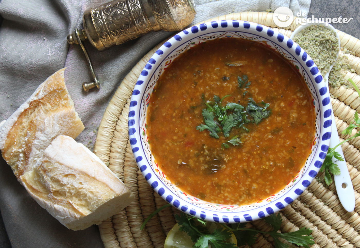 Chorba frik. Un sopa argelina deliciosa con cordero - De Rechupete
