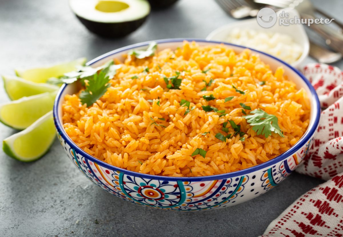 Arroz rojo mexicano. Un básico en la cocina mexicana - De Rechupete