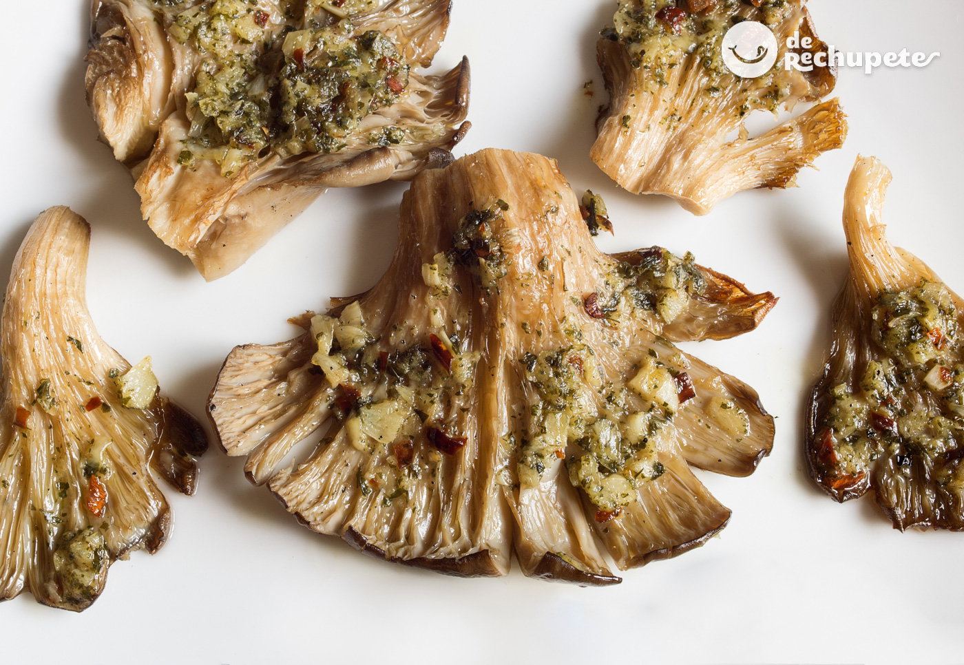 Setas al horno. Receta rápida, fácil y saludable - De Rechupete