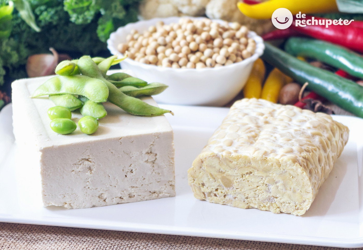 Tofu, seitán y tempeh. ¿Son lo mismo? Diferencias nutricionales y ...