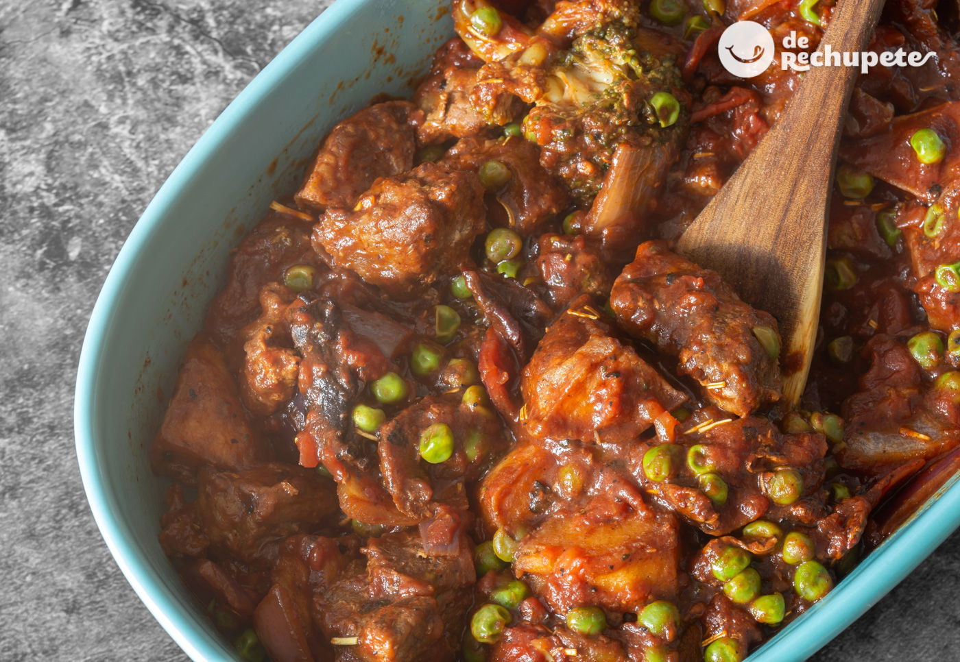 Carcamusas. Receta toledana de una carne guisada con tomate y un toque ...