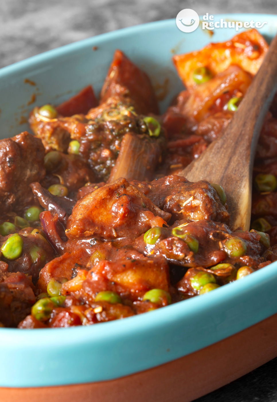 Carcamusas. Receta toledana de una carne guisada con tomate y un toque ...