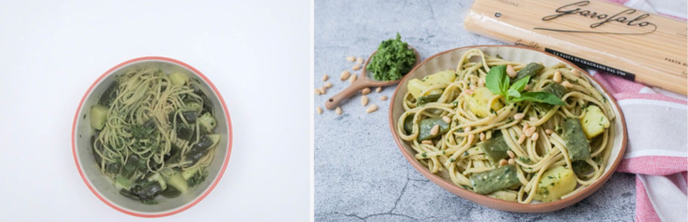 Pasta trenette al Pesto - De Rechupete