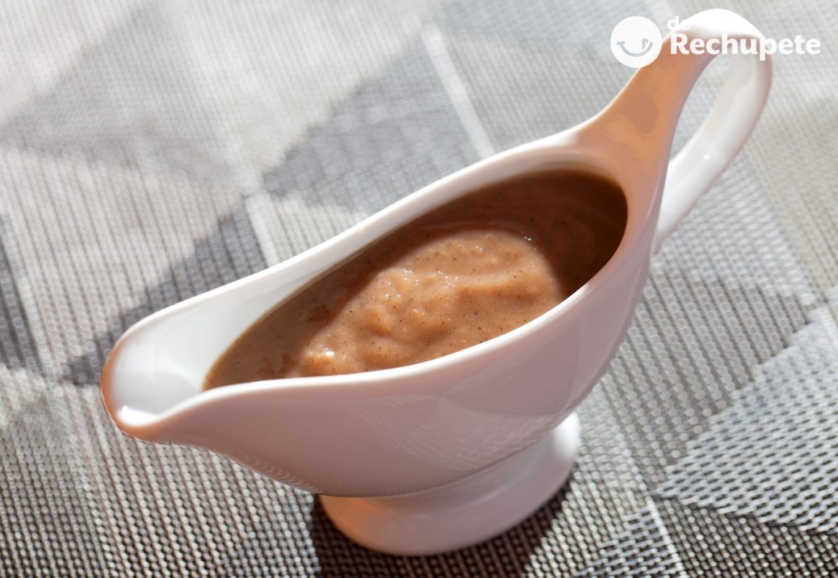 Salsa española con champiñones - De Rechupete