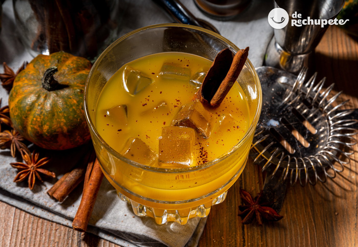 Cóctel de calabaza especial Halloween - De Rechupete