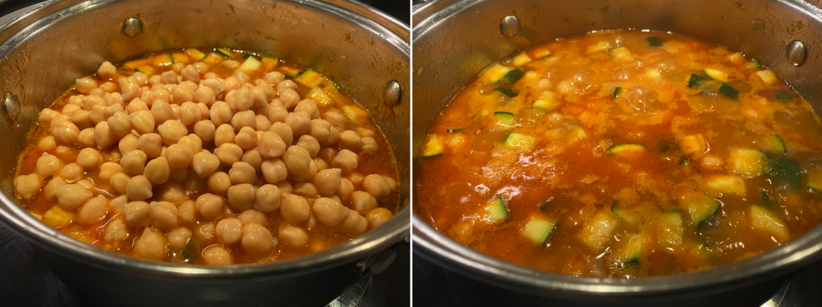 Garbanzos con verduras - De Rechupete