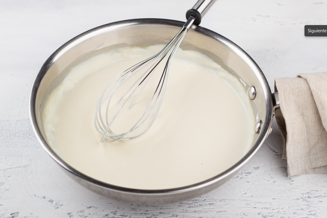 Salsa Mornay. Receta deliciosa de una versión de la bechamel - De Rechupete