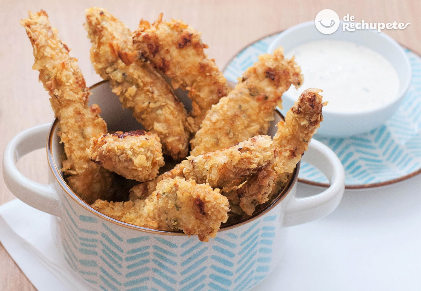 Tiras De Pollo Frito