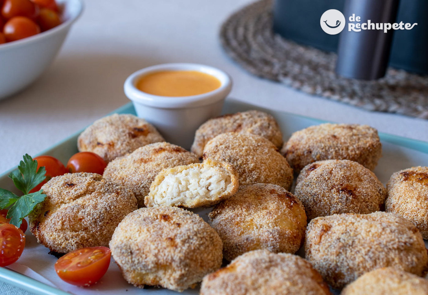Nuggets de pollo en freidora de aire o en el horno - De Rechupete