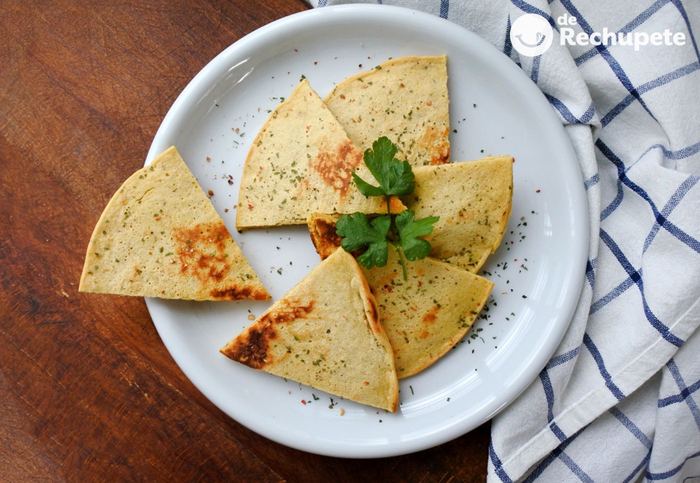 Socca. La famosa crepe francesa hecha con garbanzos - De Rechupete