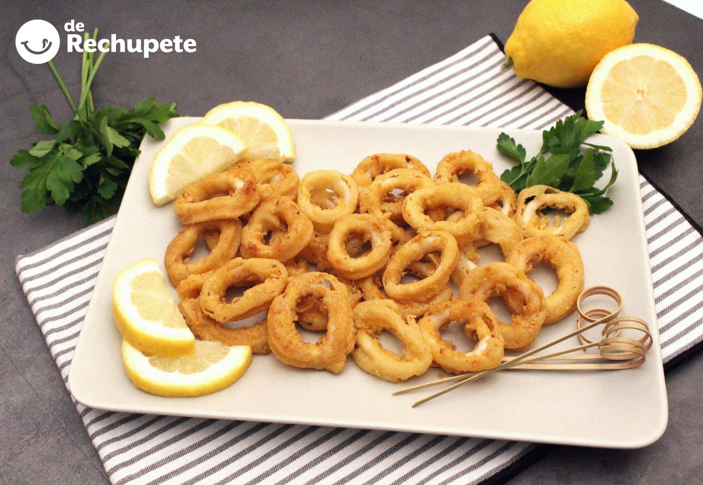 Calamares a la andaluza. Una receta fácil y rápida paso a paso - De ...