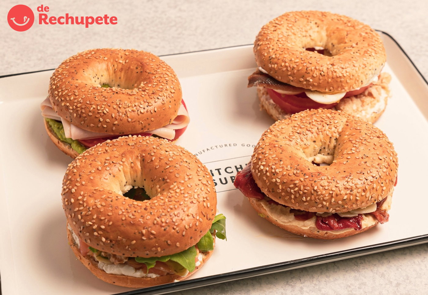 4 Recetas de Bagels listas en 20 minutos