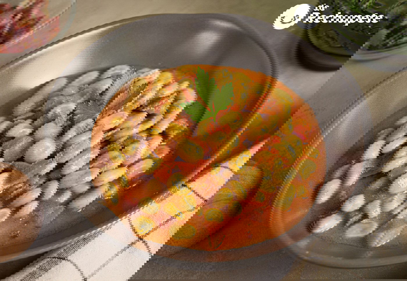 Habas con jamón. Receta sencilla y completa paso a paso - De Rechupete