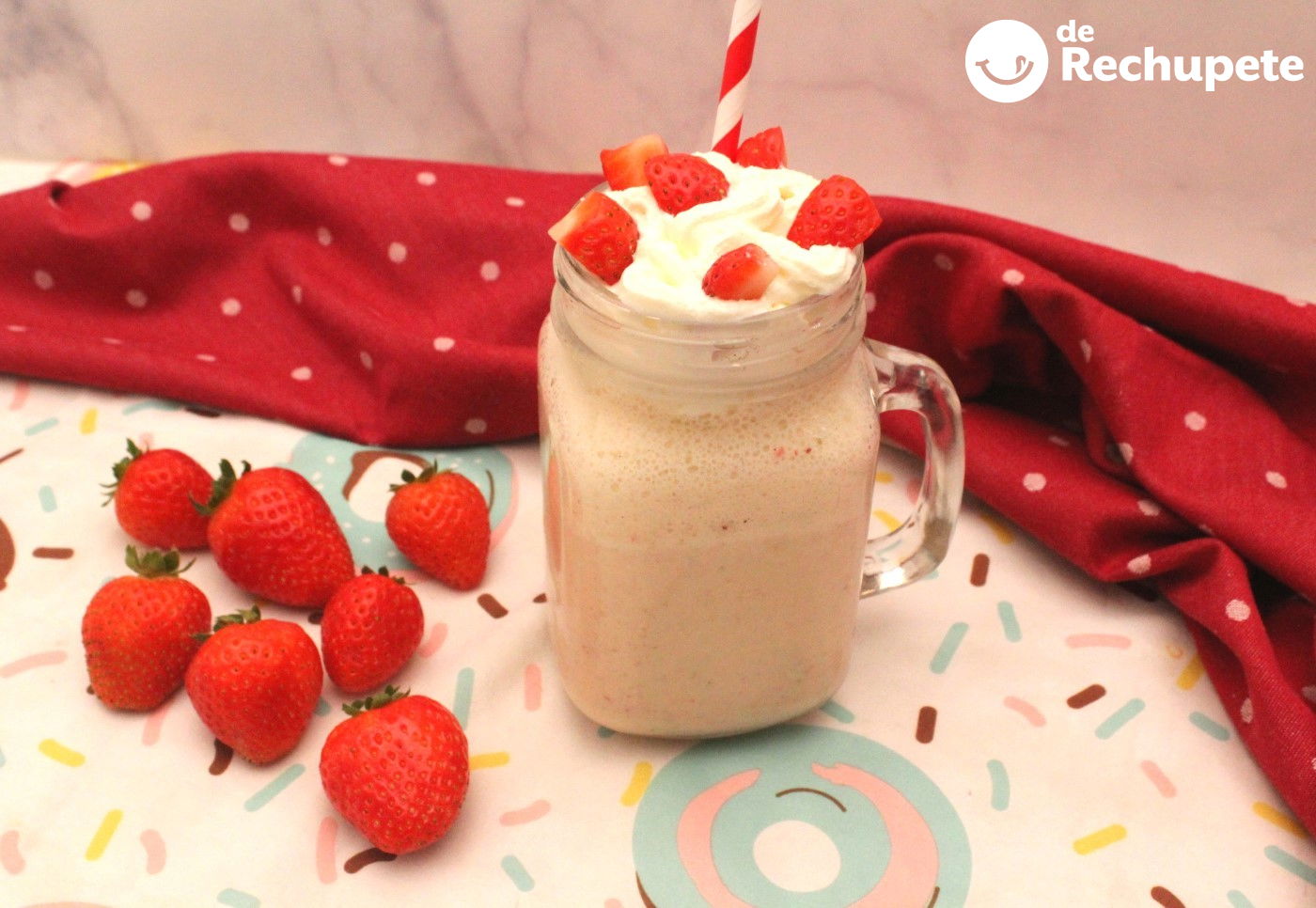 Cómo hacer el mejor milkshake de fresa y plátano en casa - De Rechupete