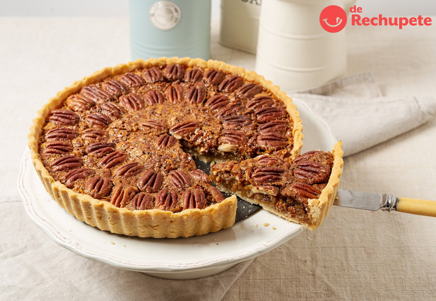 Pecan Pie. El clásico pastel americano de nueces