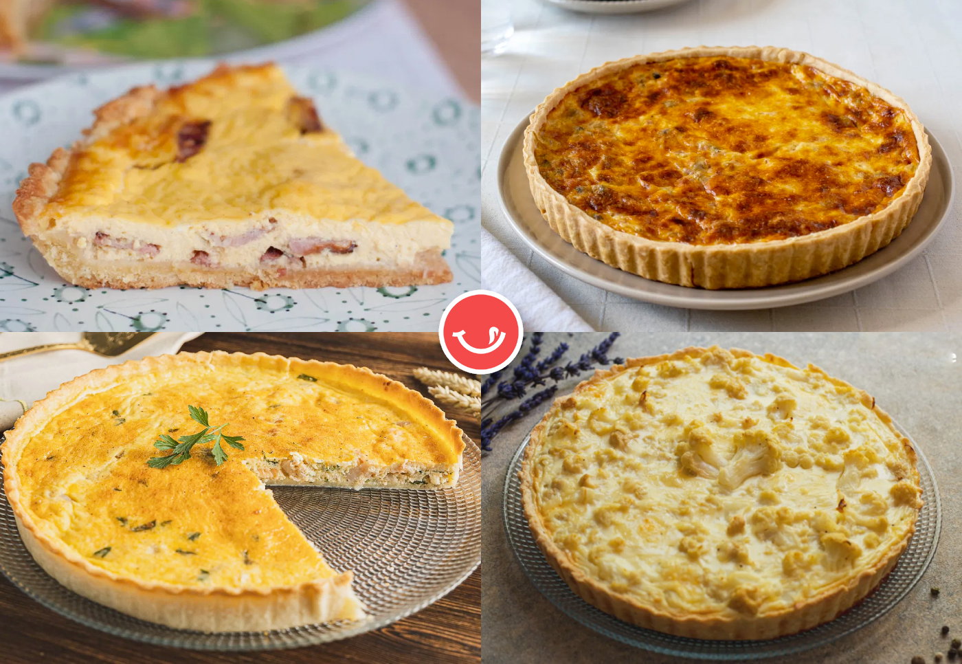 14 recetas de quiches fáciles y saludables para todos los gustos