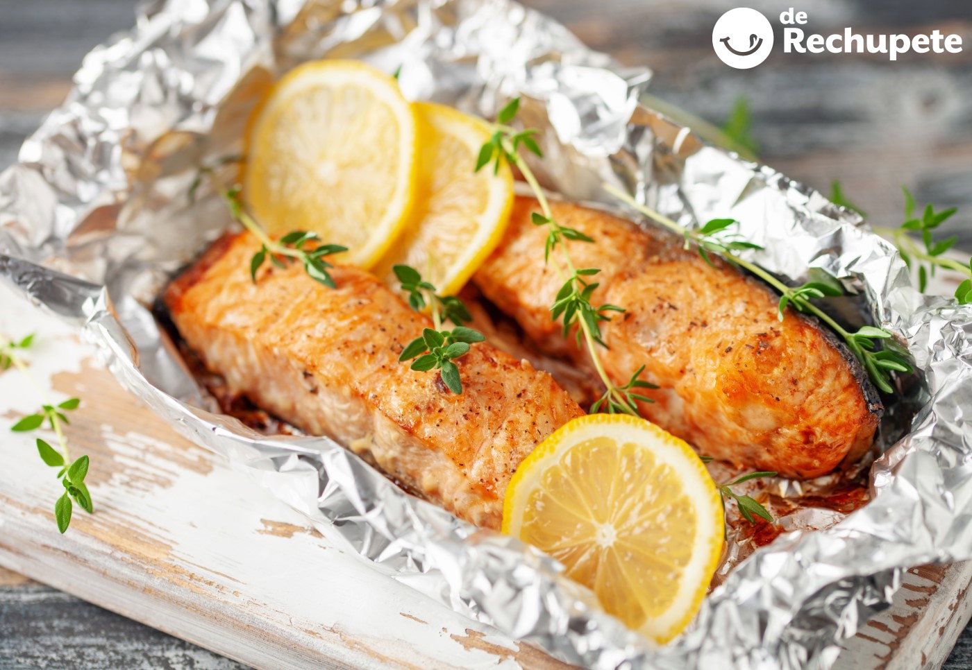 Salmón en papillote, una receta fácil y saludable - De Rechupete
